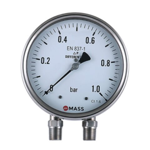 Bellow type Differential Pressure Gauge Model D100 (MASS) | Machine ...